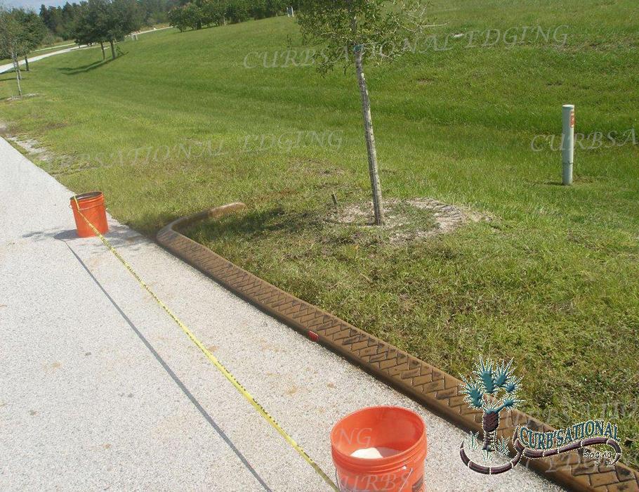 Curbsational Edging the decorative concrete curbing specialist In Tampa ...